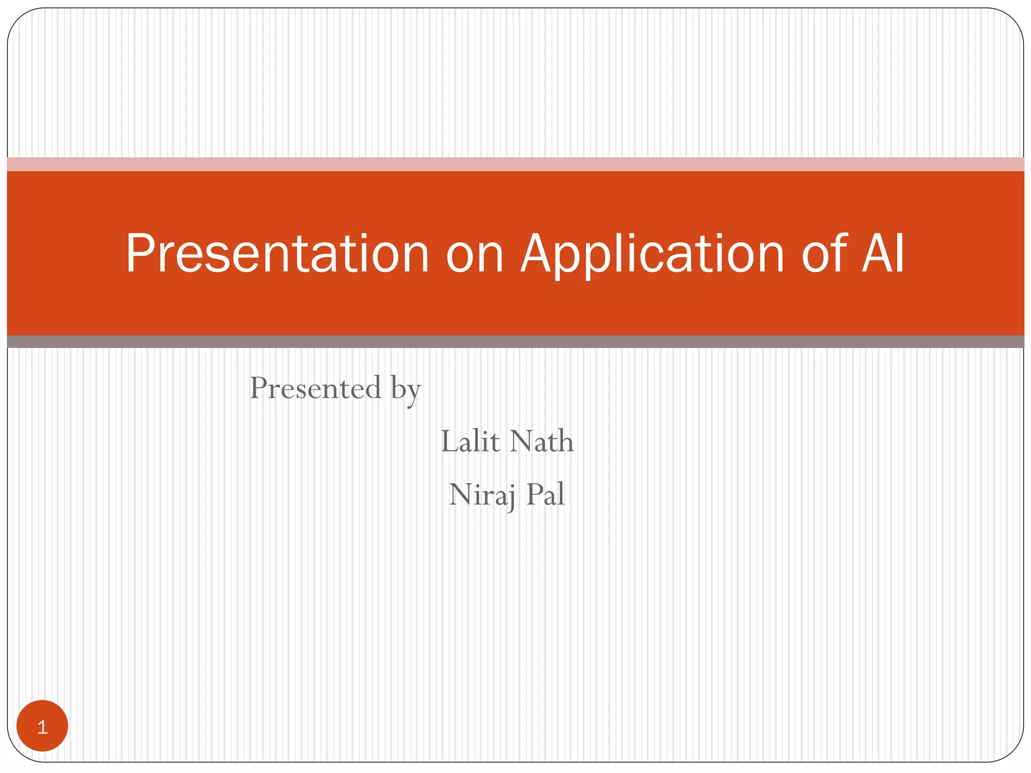 Applications of artificial intelligence assiginment2 | PDF