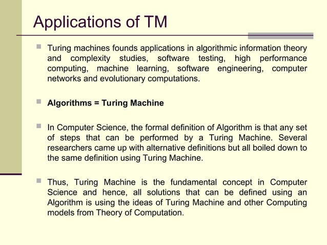 Formal Language and Applications of Automata Theory | PPT | Programming ...