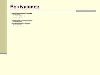 Formal Language and Applications of Automata Theory | PPT | Programming Languages | Computing