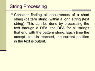 Formal Language and Applications of Automata Theory | PPT | Programming ...