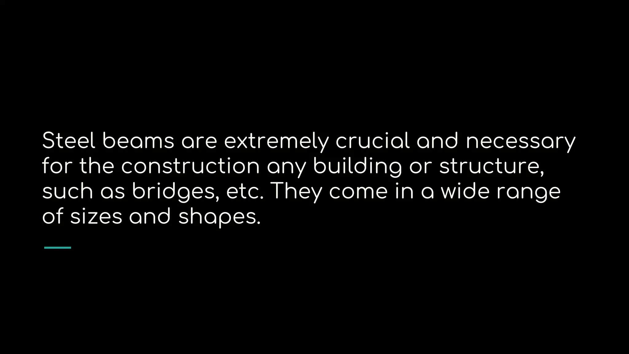 Applications of beams and girders | PPTX