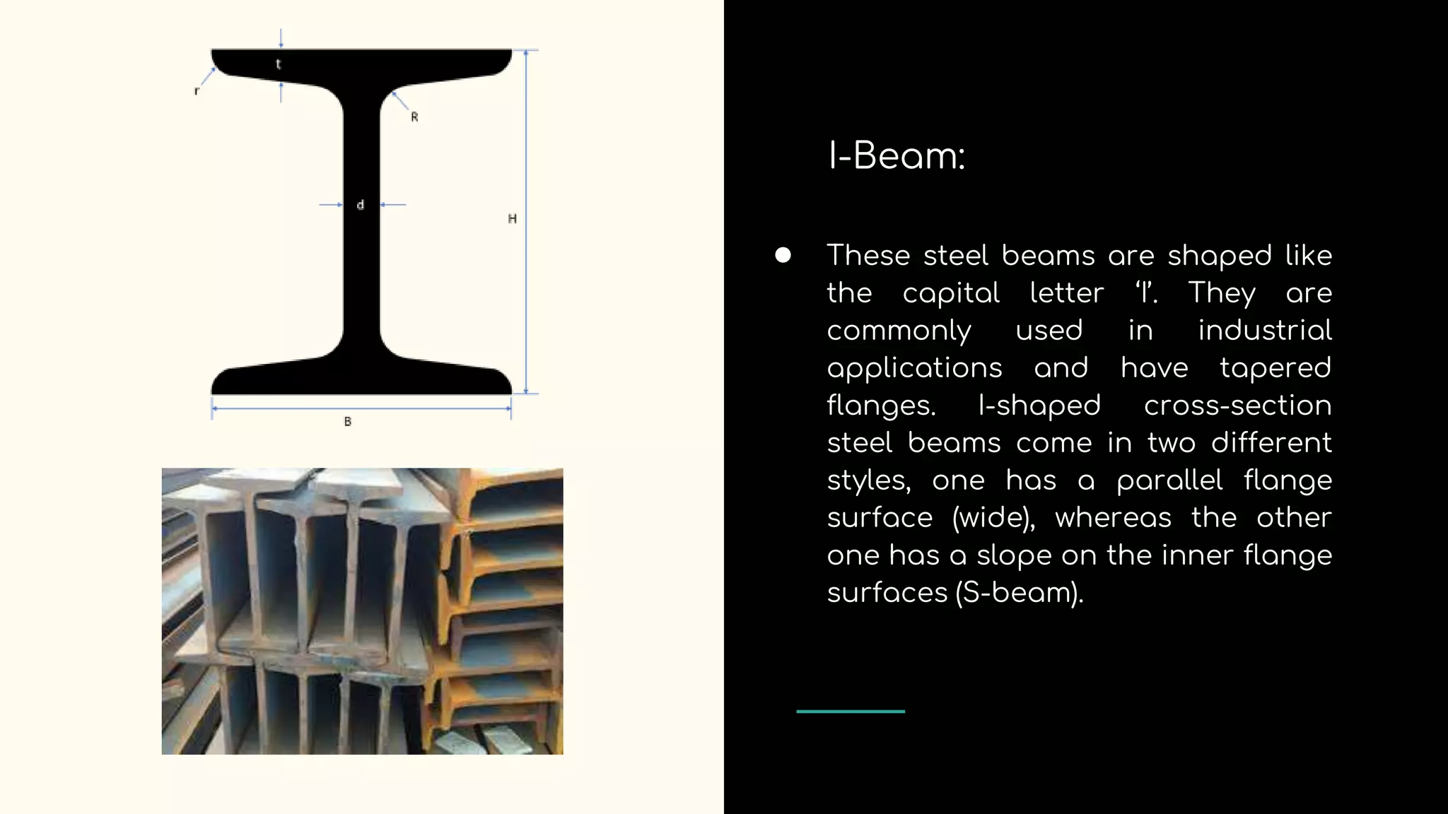 Applications of beams and girders | PPTX