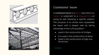 Applications of beams and girders | PPTX