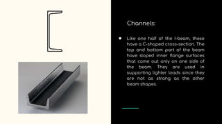Applications of beams and girders | PPTX