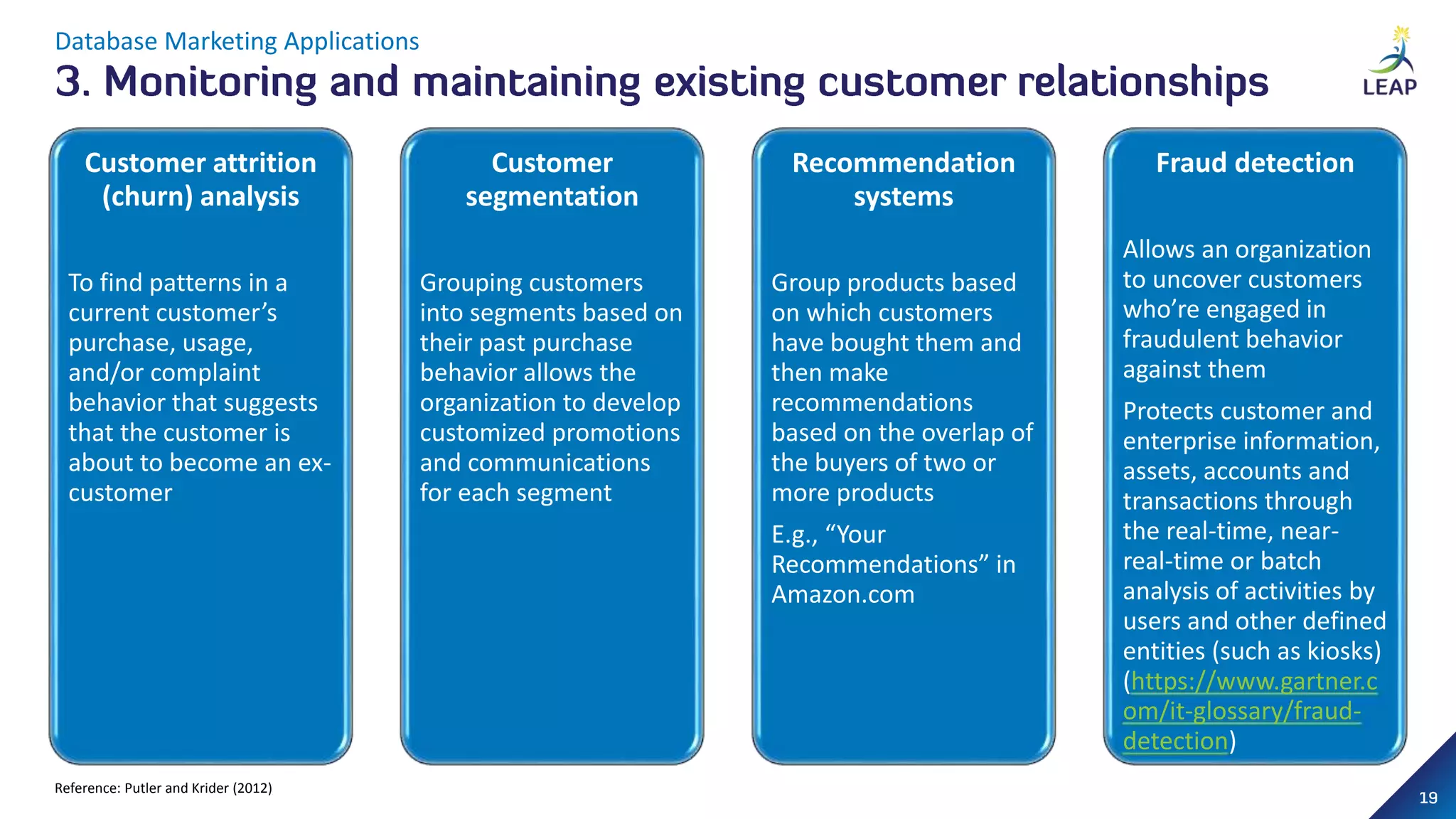 Applications Of Big Data Analytics In Businesses Ppsx Databases Computer Software And
