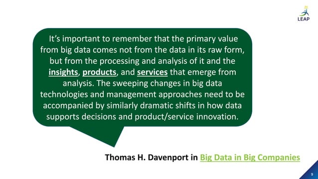 Applications of Big Data Analytics in Businesses | PPSX | Databases | Computer Software and ...