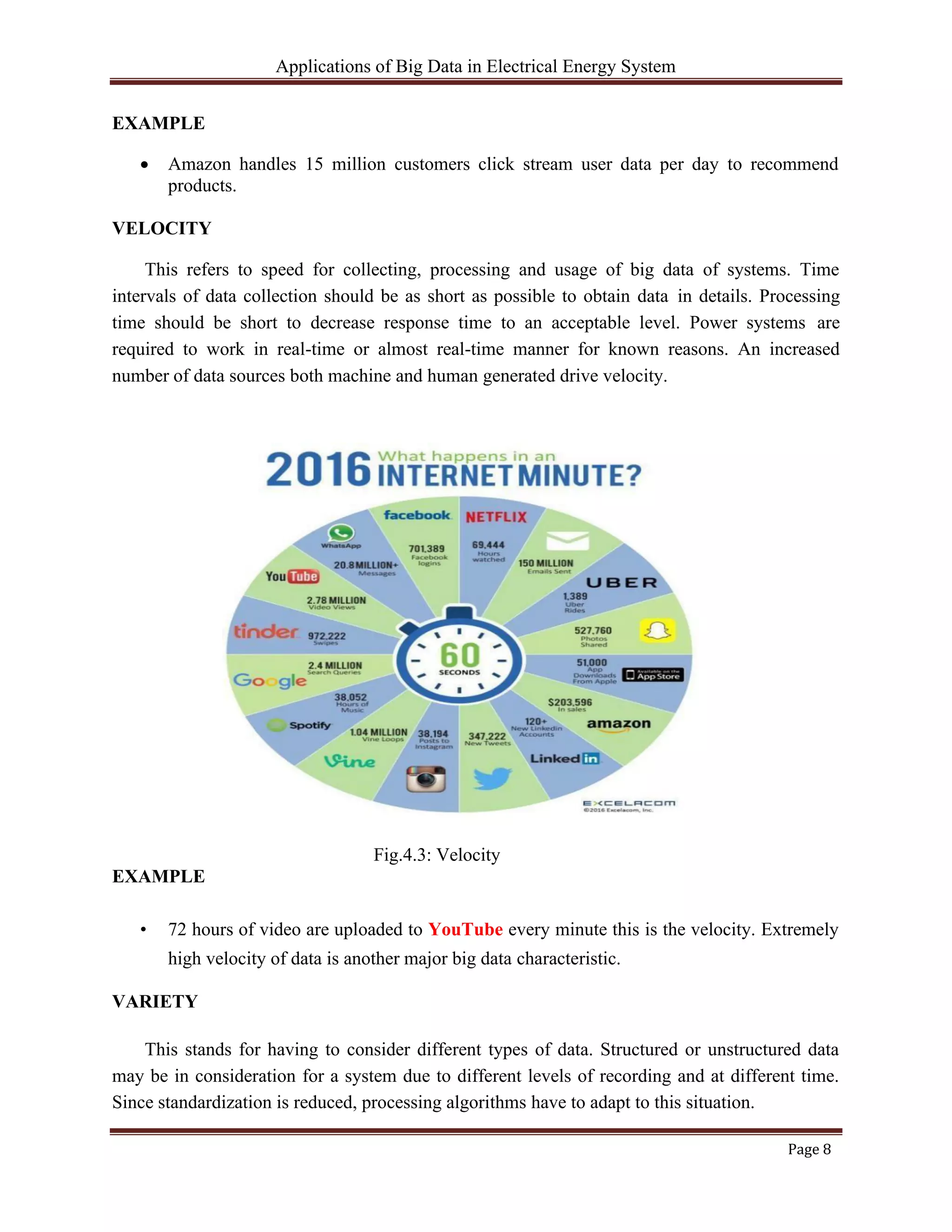 Applications of big data in electrical energy system document | PDF