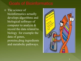 Applications of bioinformatics, main by kk sahu | PPTX