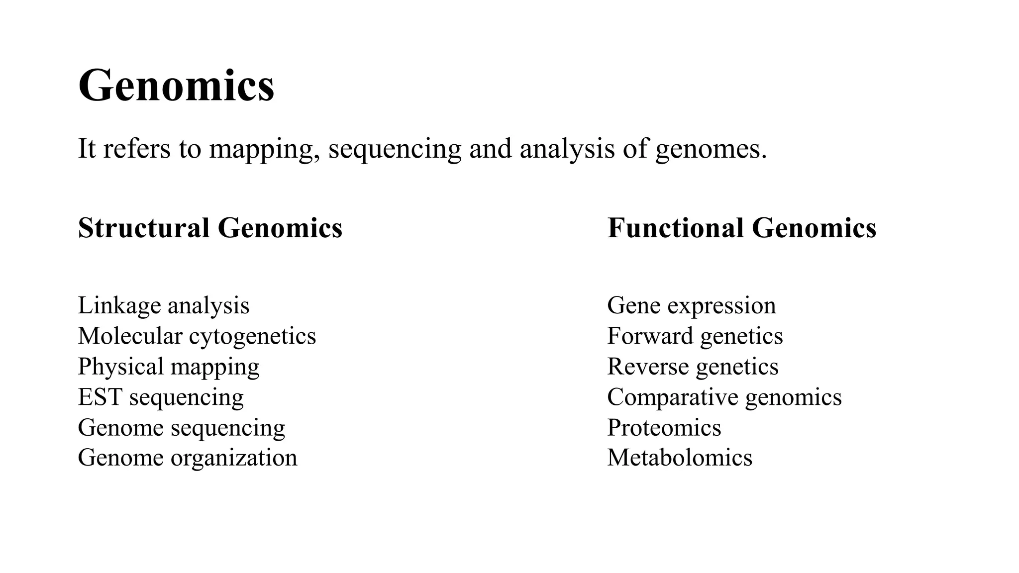 Applications of bioinformatics | PDF