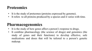 Applications of bioinformatics | PDF