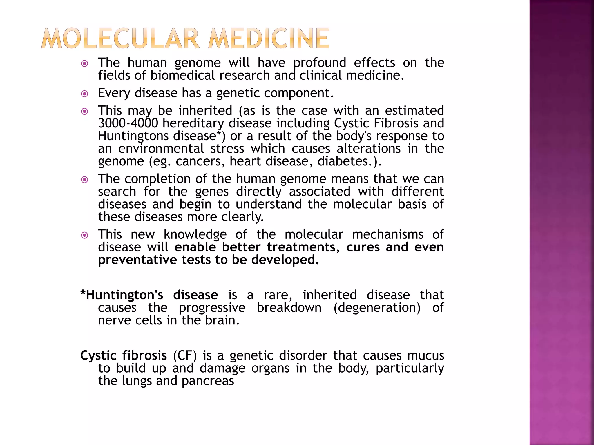 Applications of bioinformatics | PPTX