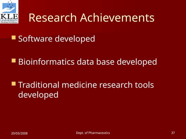 APPLICATIONSOFBIOINFORMATICSINDRUGDISCOVERYANDPROCESSRESEARCH.pptx