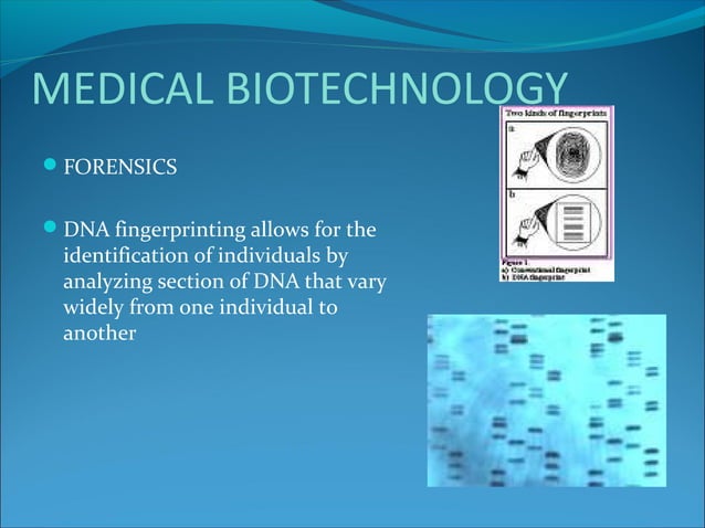 Applications of biotechnology | PPT