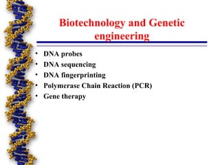 Applications of biotechnology | PPT