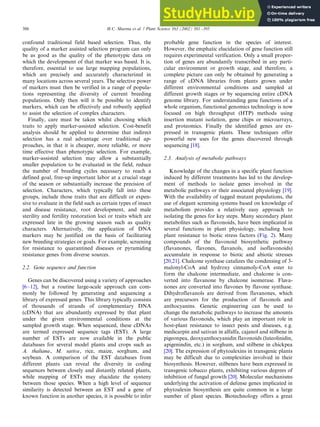 Applications Of Biotechnology For Crop Improvement Prospects And Constraints | PDF