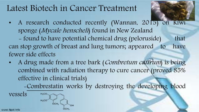 Applications of biotechnology in cancer | PPTX