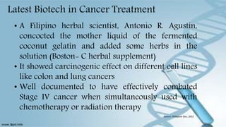 Applications of biotechnology in cancer | PPTX