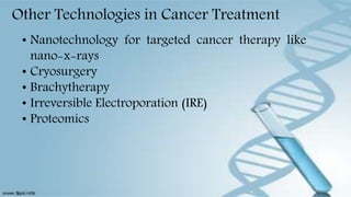 Applications of biotechnology in cancer | PPTX