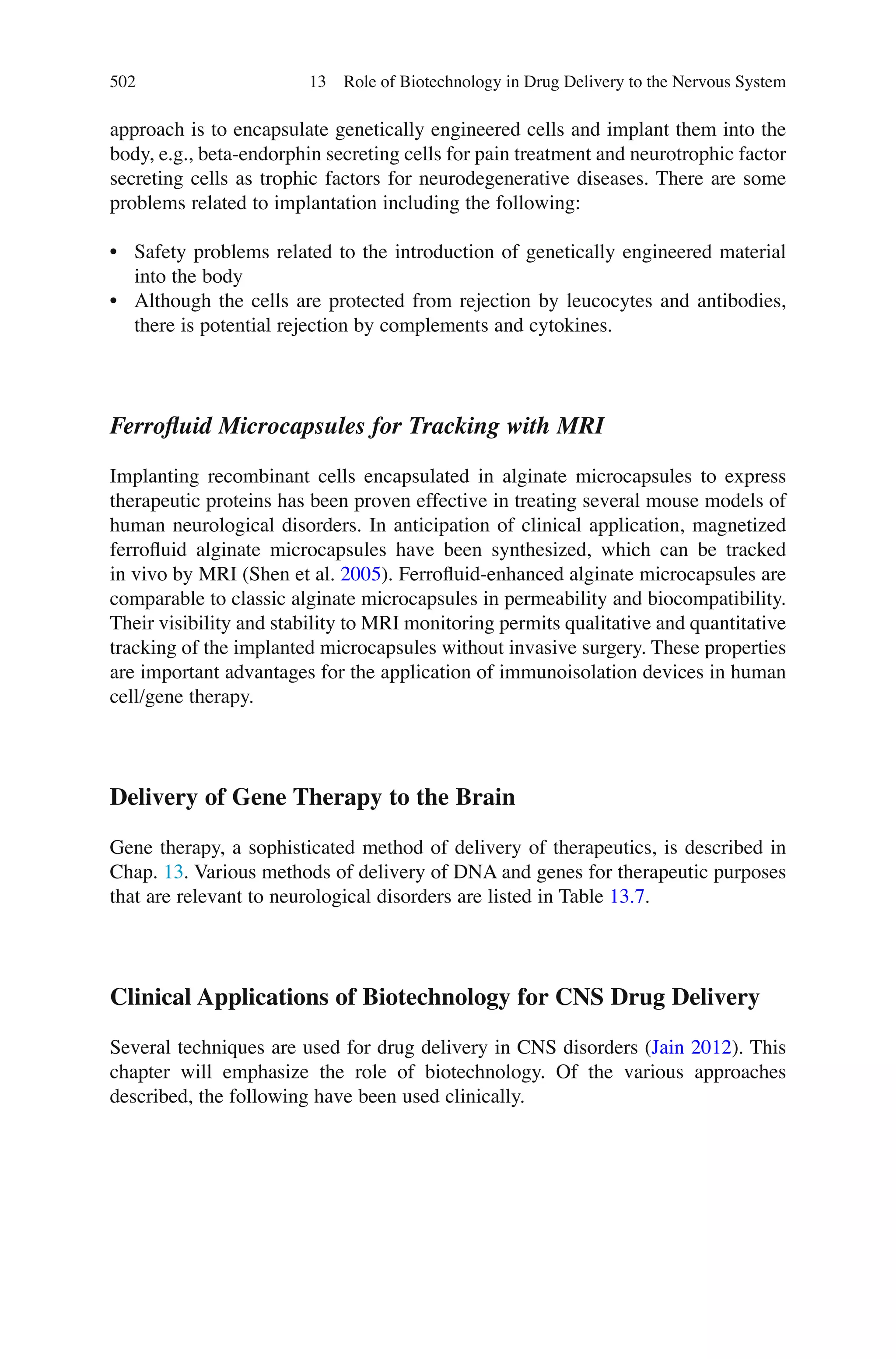 Applications of biotechnology in neurology | PDF