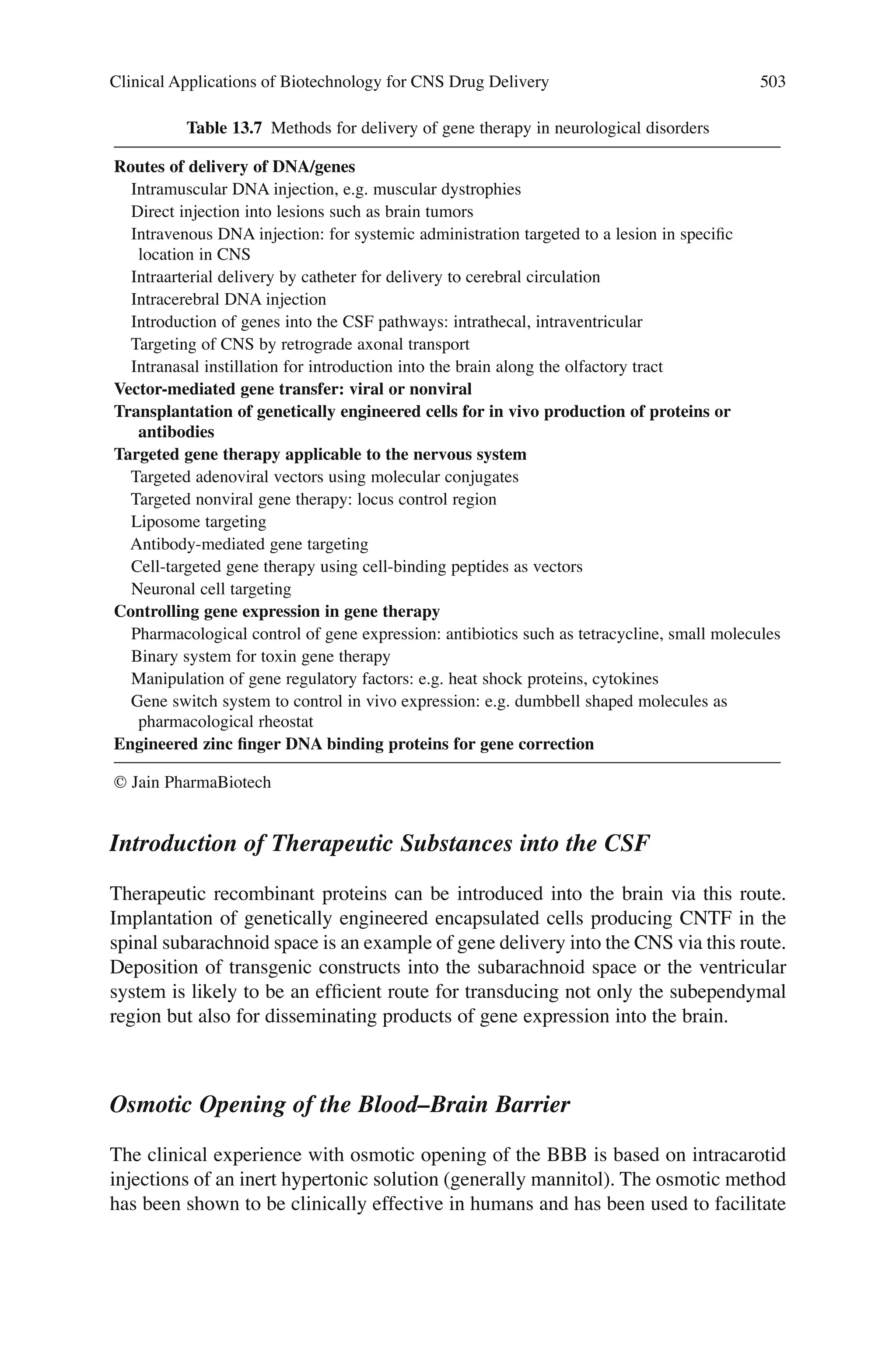 Applications of biotechnology in neurology | PDF