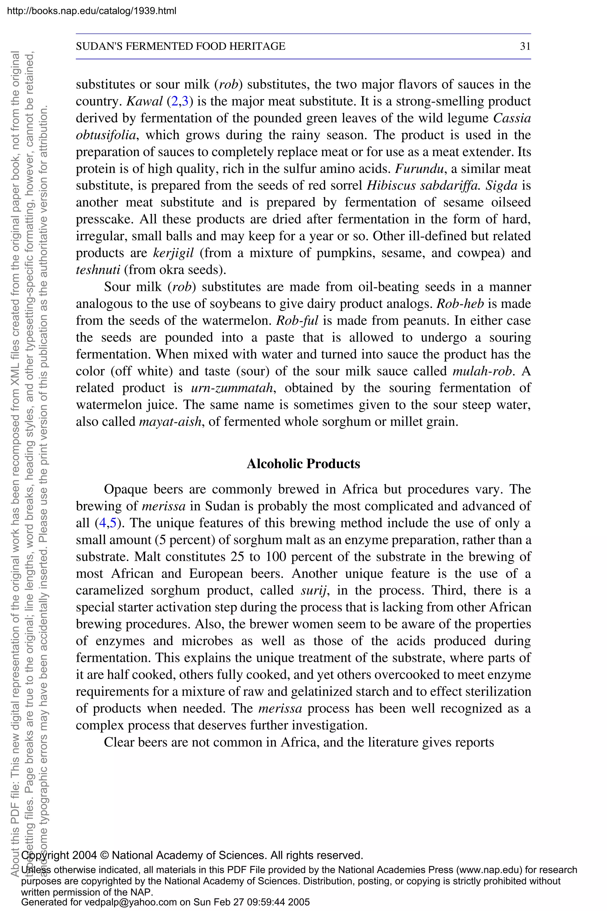 Applications of biotechnology to traditional fermented foods nap-2004 | PDF