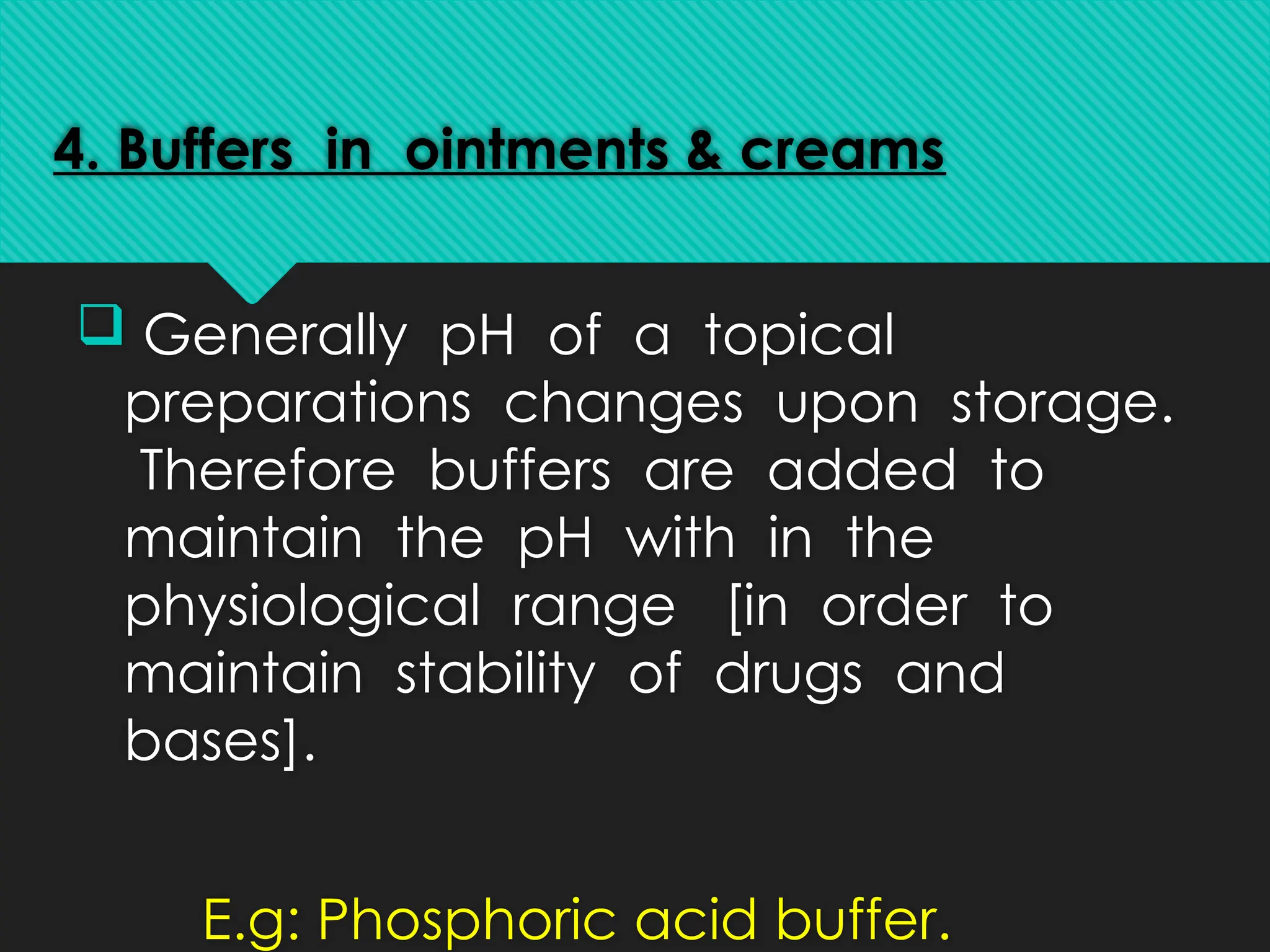 Applications of buffers || Physical Pharmaceutics | PPTX