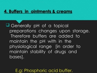 Applications of buffers || Physical Pharmaceutics | PPTX