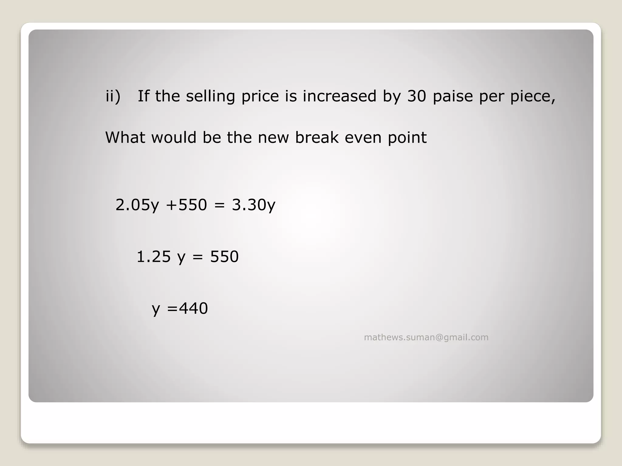 Applications of calculus in commerce and economics | PPTX