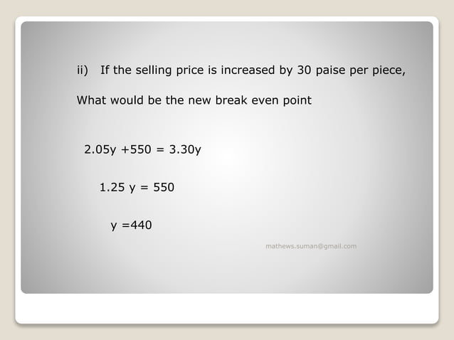 Applications of calculus in commerce and economics | PPTX | Business ...
