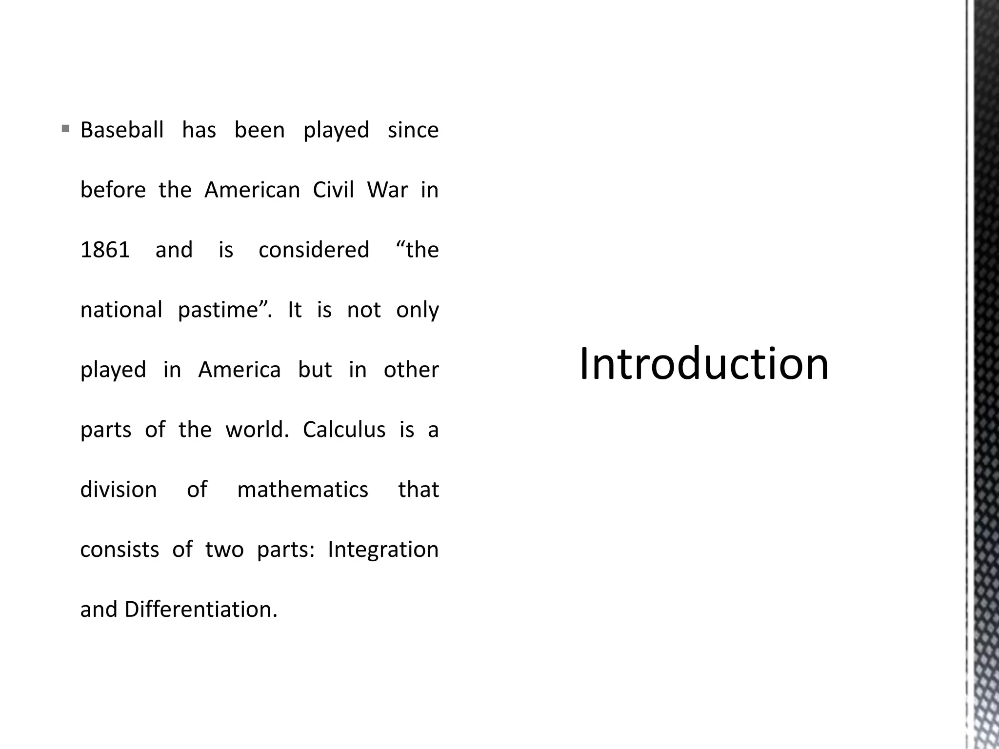 Applications of calculus ppt | PPT