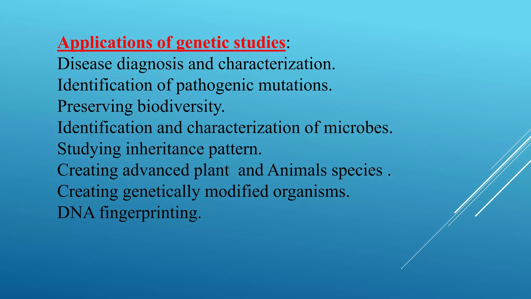 Applications of Cell Biology & Genetics.pptx
