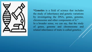 Applications of Cell Biology & Genetics.pptx