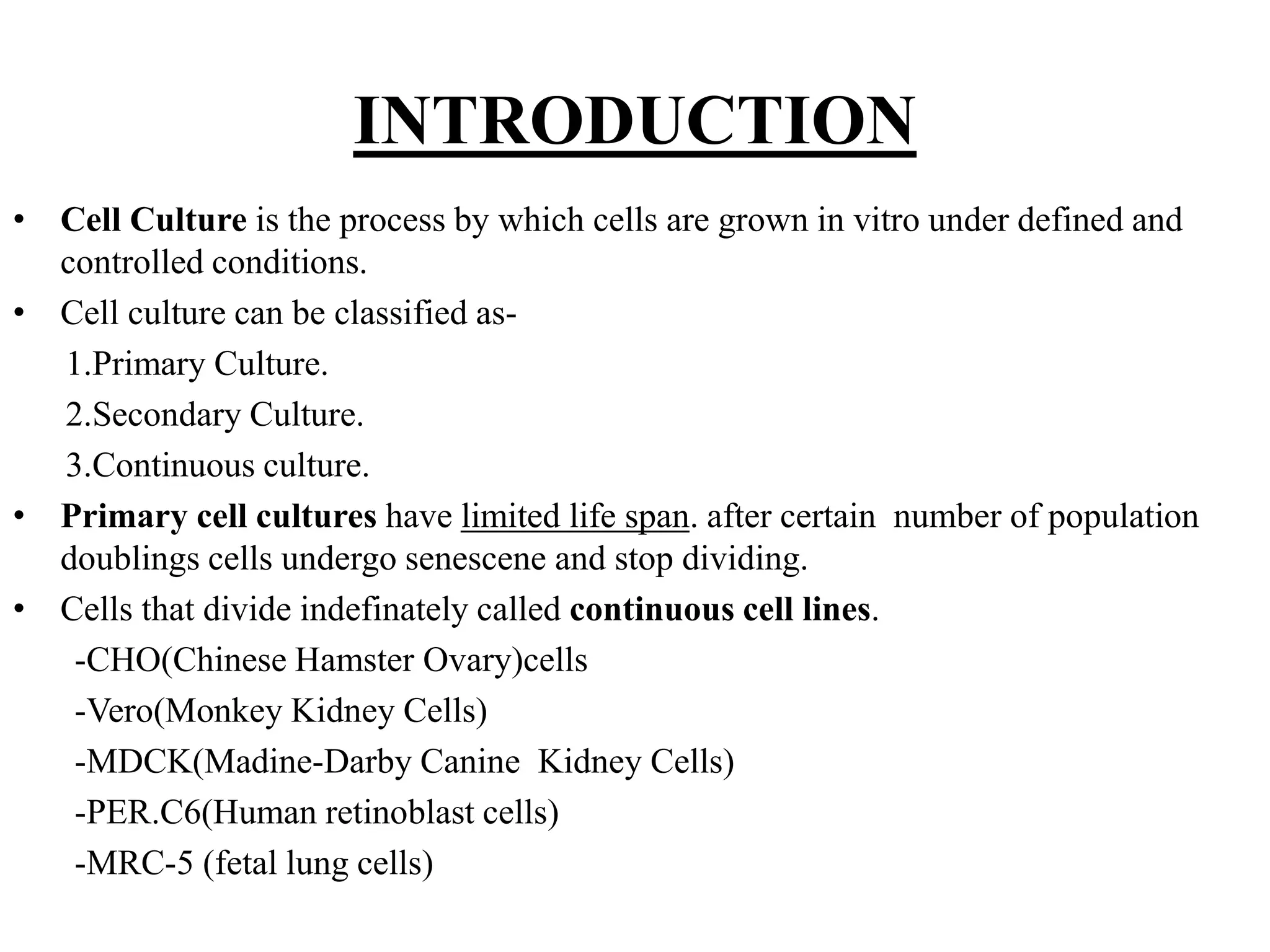 Applications of cell culture | PPTX