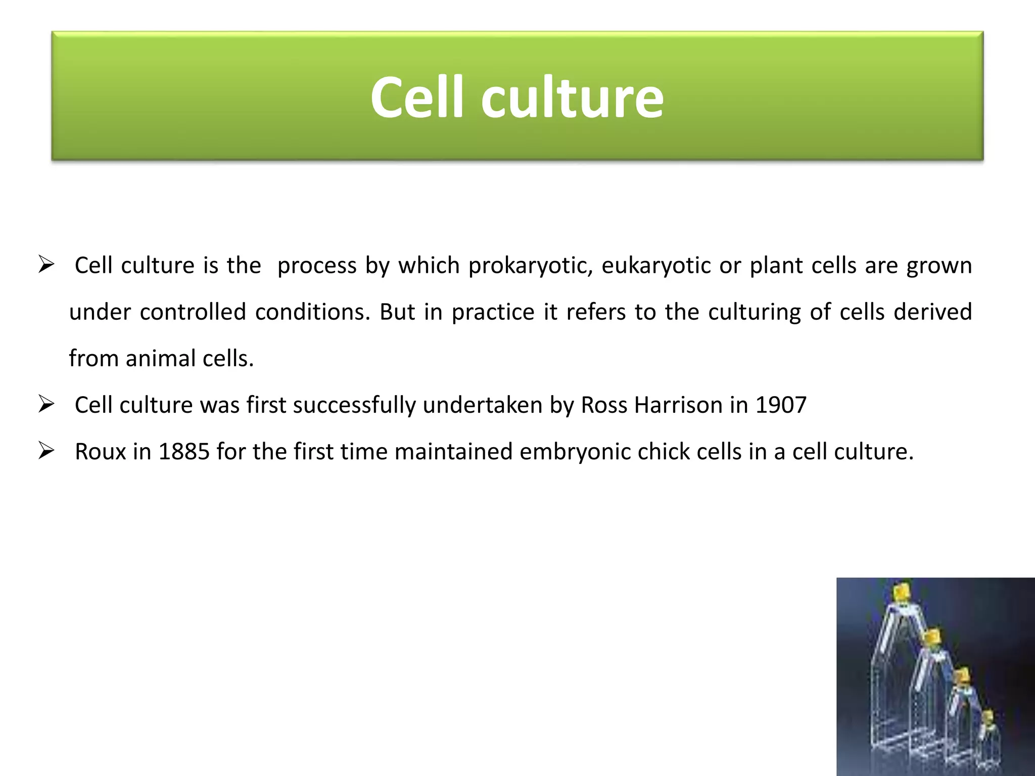 Applications of cell lines | PPTX