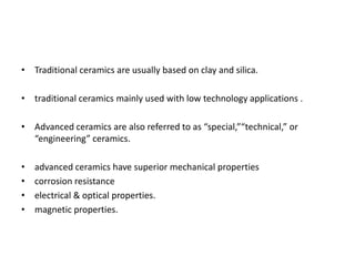 Applications of ceramics | PPTX