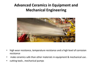 Applications of ceramics | PPTX