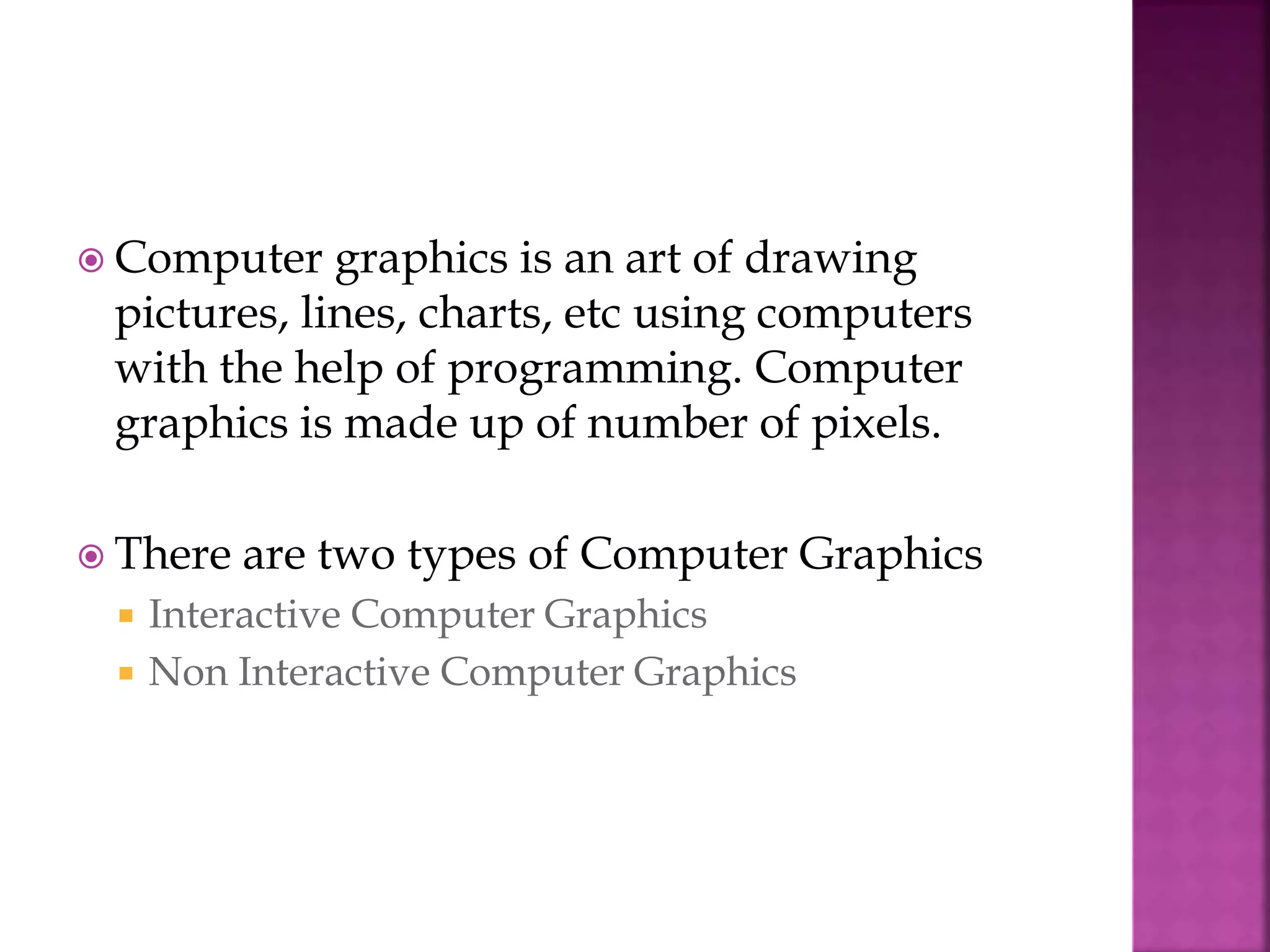 Applications of computer graphics | PPTX