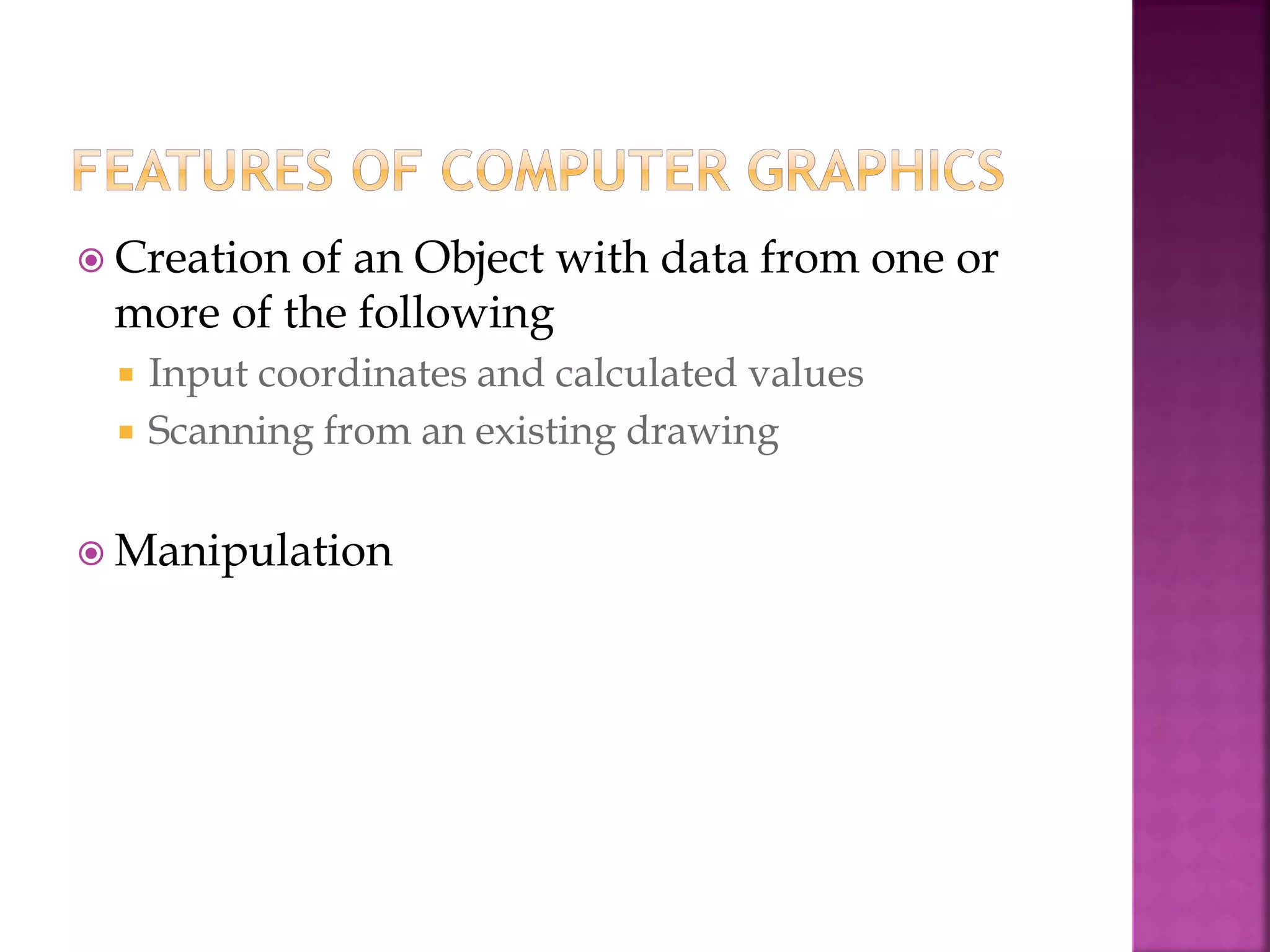 Applications of computer graphics | PPTX