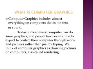 Applications of computer graphics | PPTX