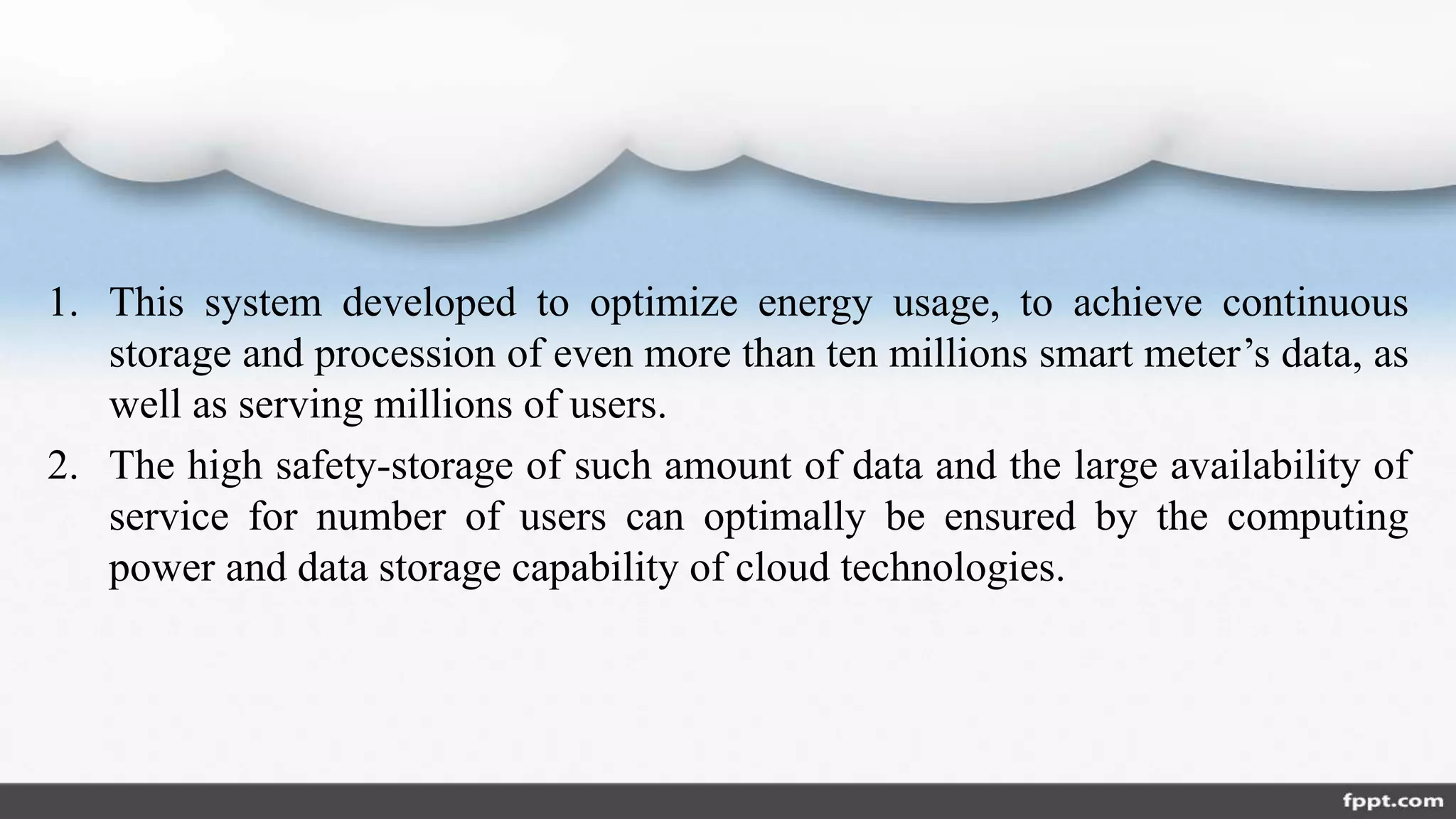 Applications Of Cloud Computing For Power Systems Pptx