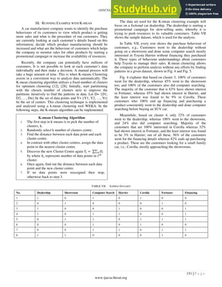 Applications Of Clustering Techniques In Data Mining A Comparative Study | PDF