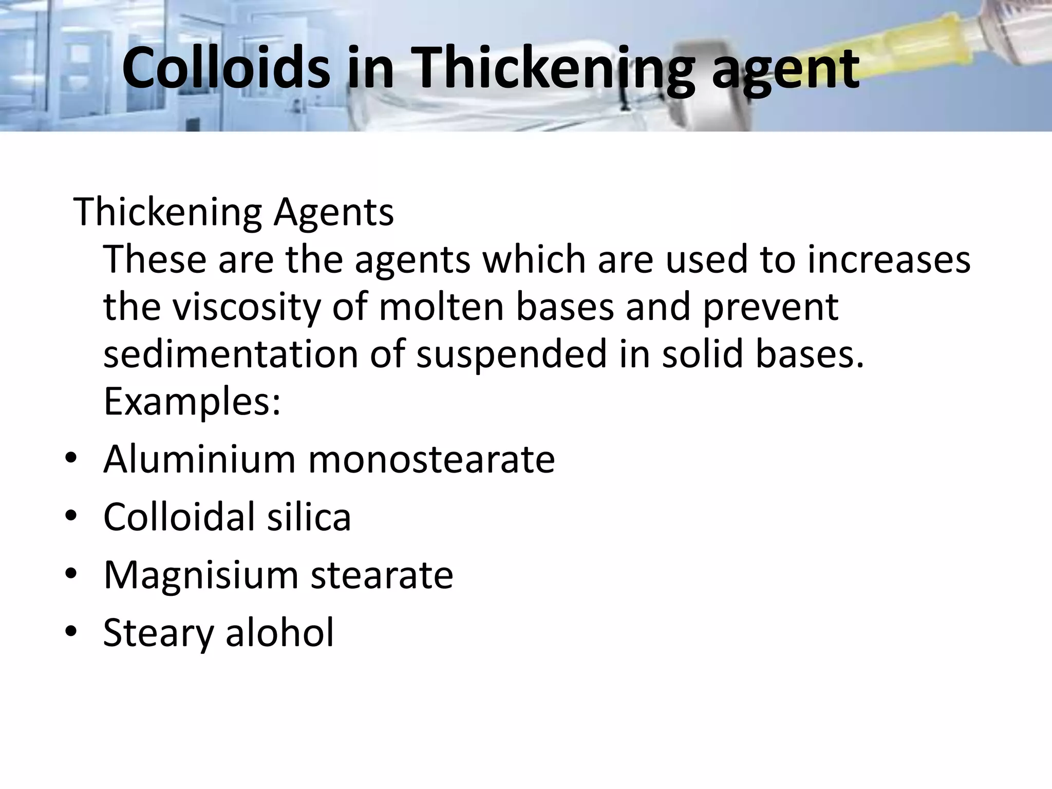 Applications of colloid | PPTX