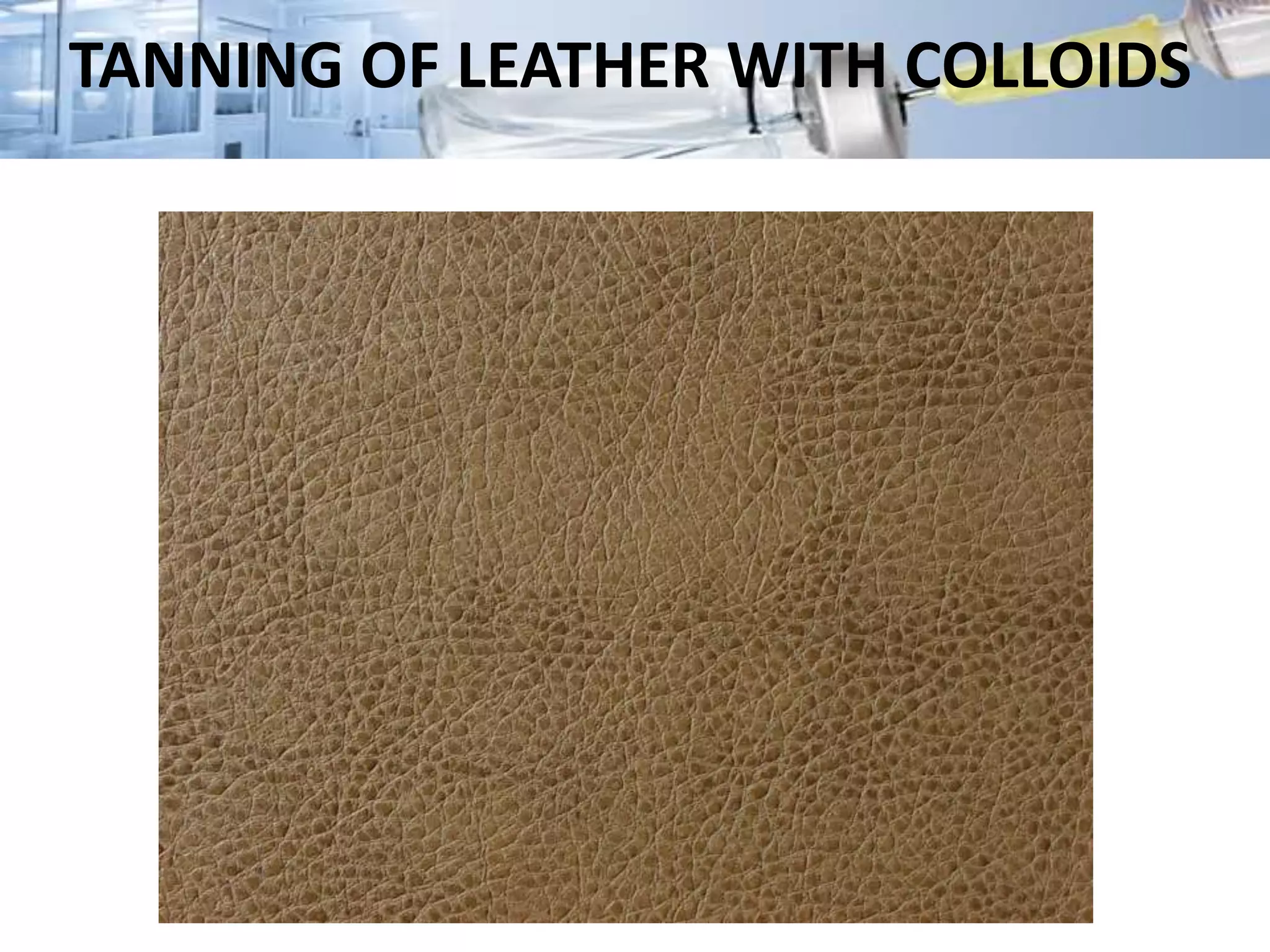 Applications of colloid | PPTX