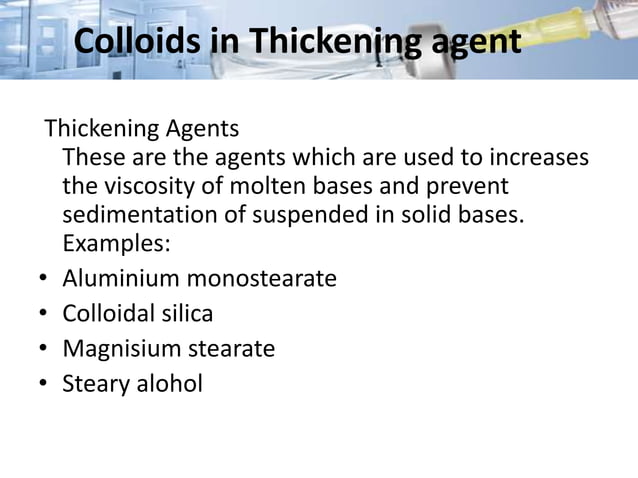 Applications of colloid | PPTX | Chemistry | Science