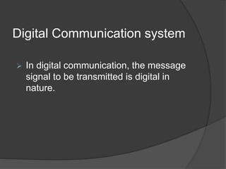 Applications of communication system | PPTX