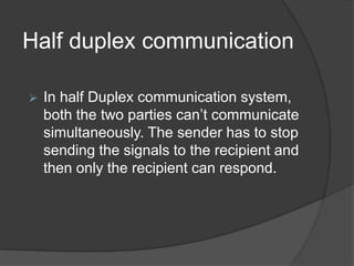 Applications of communication system | PPTX