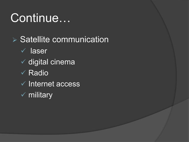 Applications of communication system | PPTX