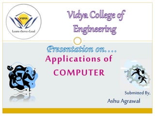 Applications of computer | PPT