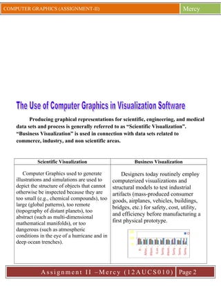 Applications of computer graphics | PDF