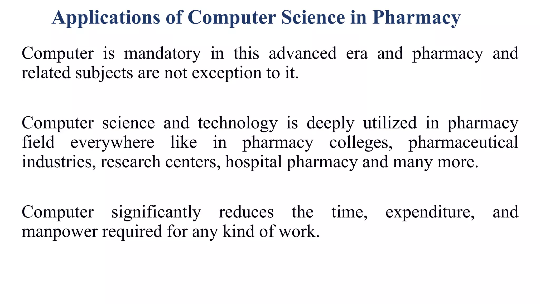 Applications of Computer Science in Pharmacy-1.pptx